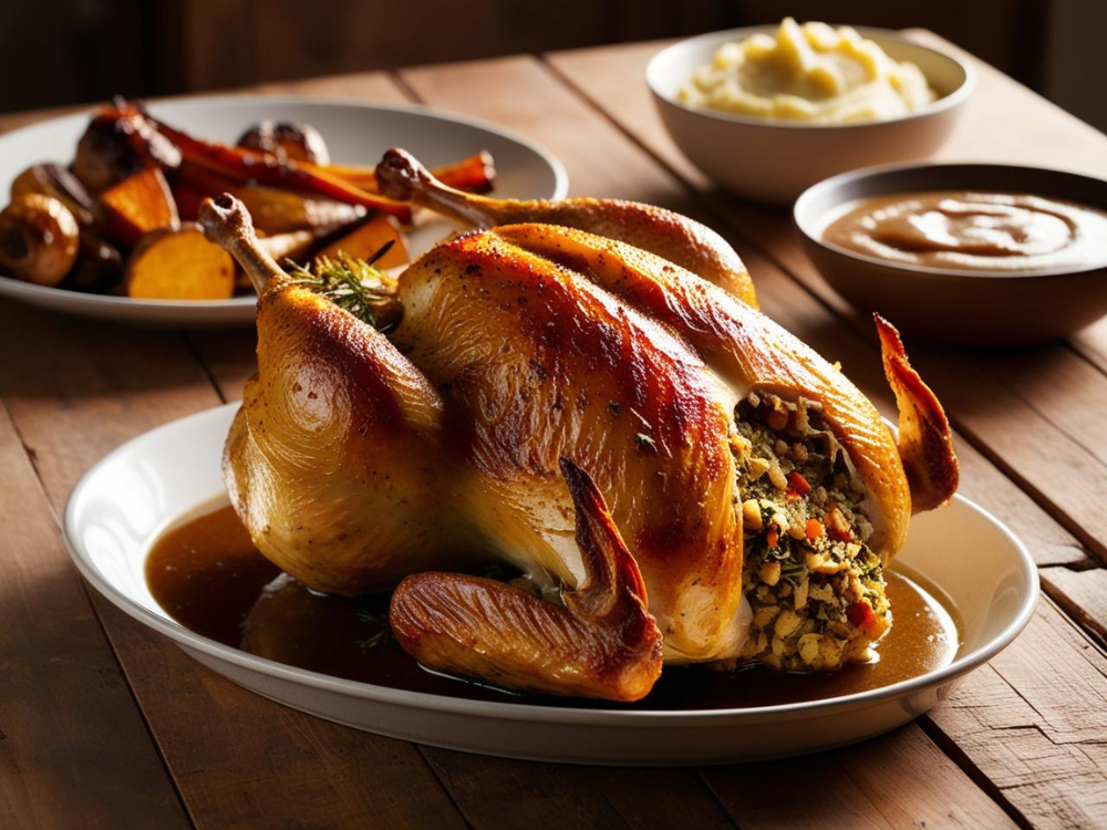 Stuffed Roast Chicken - Satisfy Your Cravings