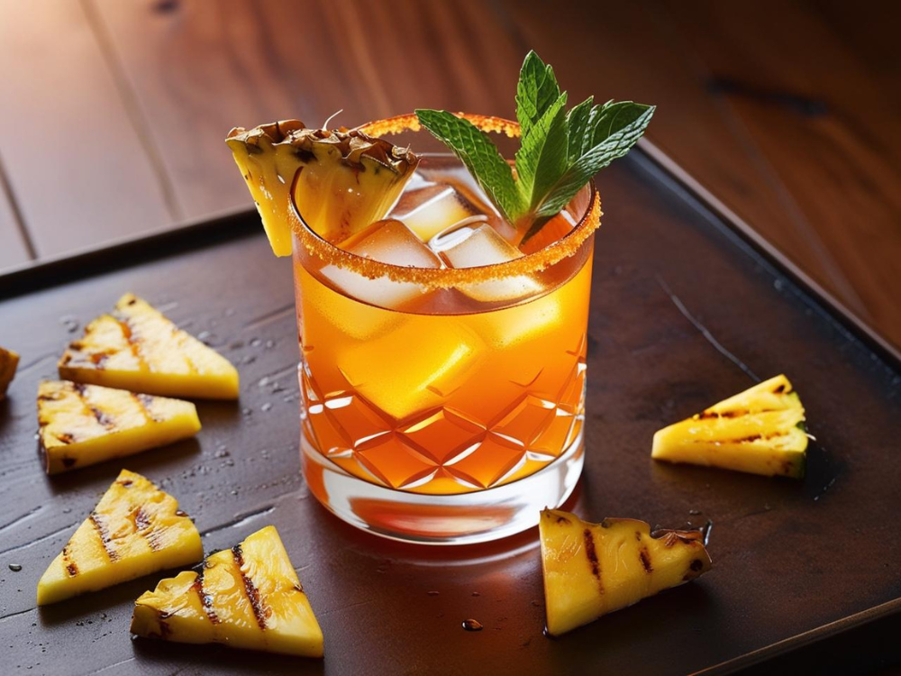 Smoked Pineapple Cocktail - Satisfy Your Cravings