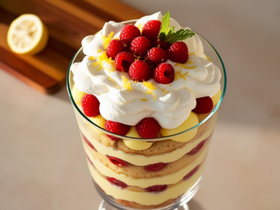 Lemon Raspberry Trifle - Satisfy Your Cravings