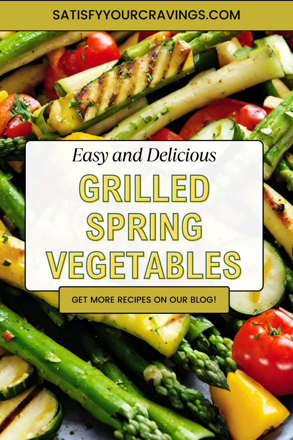 Grilled Spring Vegetables - Satisfy Your Cravings