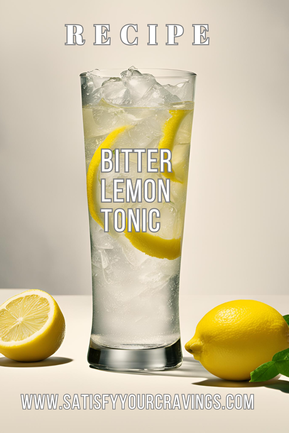 Bitter Lemon Tonic - Satisfy Your Cravings