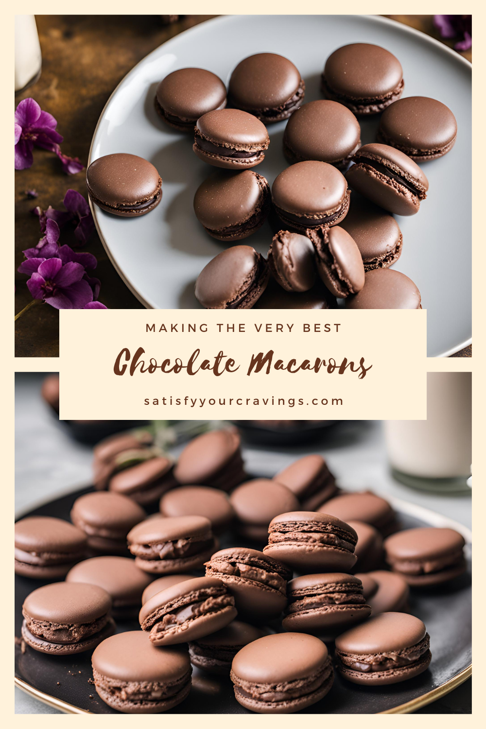 Chocolate Macaron Recipe - Satisfy Your Cravings
