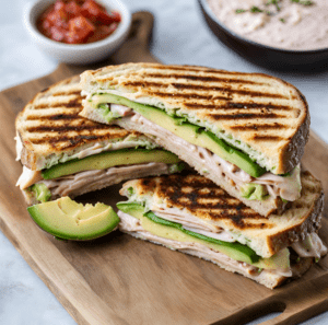 Turkey and Avocado Panini - Satisfy Your Cravings