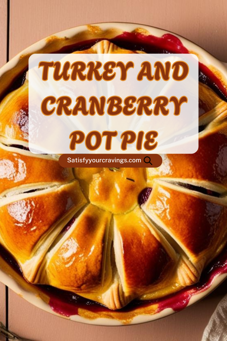 Turkey and Cranberry Pot Pie - Satisfy Your Cravings