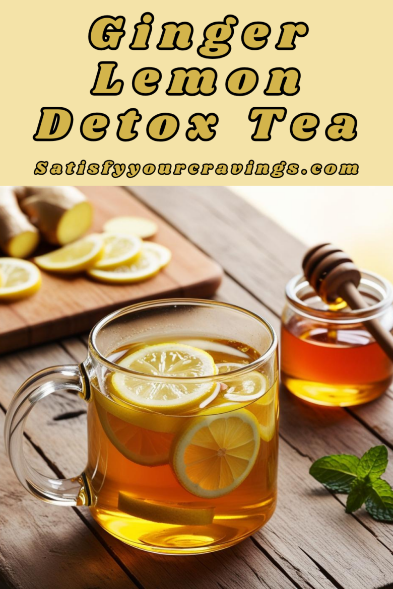 Ginger Lemon Detox Tea - Satisfy Your Cravings
