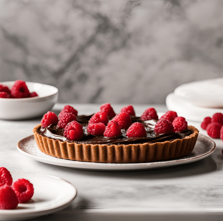 Chocolate Raspberry Tart - Satisfy Your Cravings