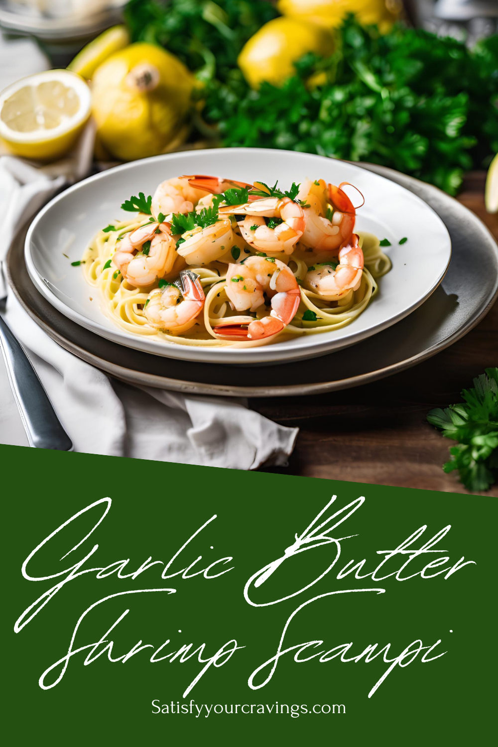 Garlic Butter Shrimp Scampi - Satisfy Your Cravings