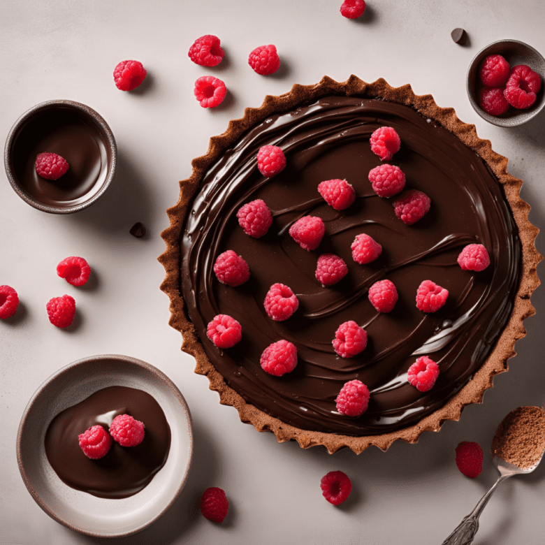 Chocolate Raspberry Tart - Satisfy Your Cravings