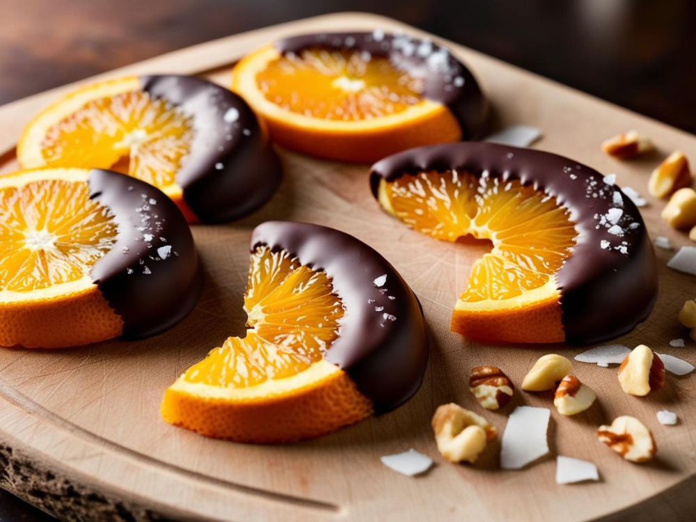Chocolate-Dipped Oranges with Sea Salt - Satisfy Your Cravings